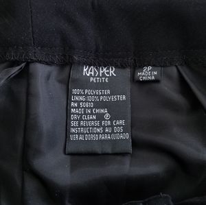 Kasper | Pants & Jumpsuits | Kasper Black Dress Pant Fully Lined | Poshmark